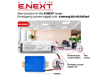 Company news — New product in the E.NEXT range — Emergency power supply ...
